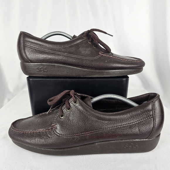 SAS | Shoes | Sas Mens Amigo Cordovan Lace Up Walk Easy Comfort Leather ...